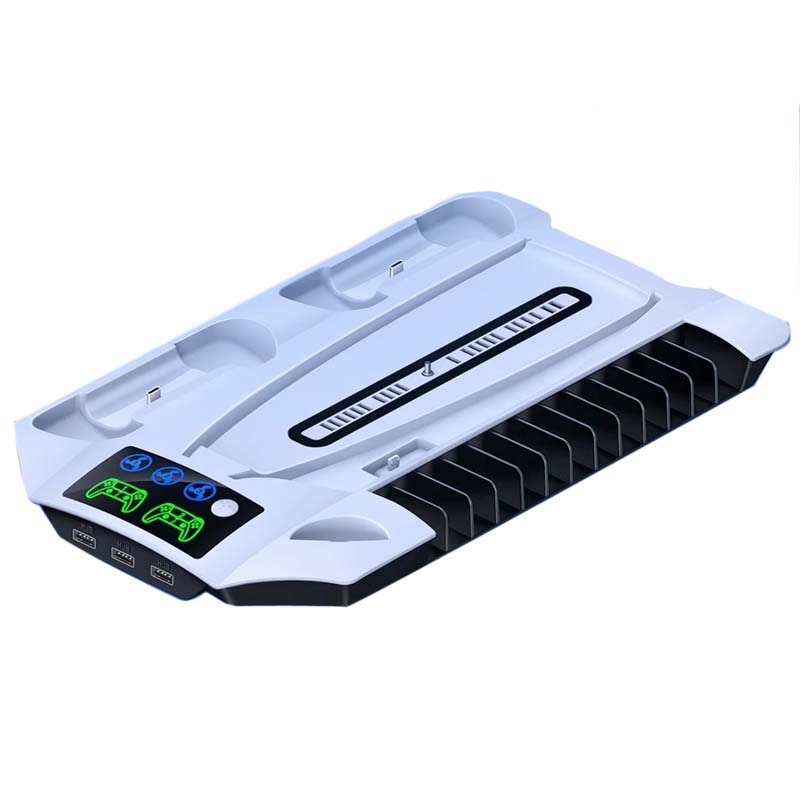 Cooler consola gaming, cu Statie de incarcare Dual pentru 2 controllere ...
