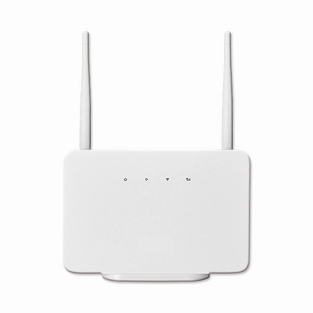 Router wireless, 2.4 GHz, 300 Mbps, slot SIM 4G, 2 antene, Alb - eMAG.ro