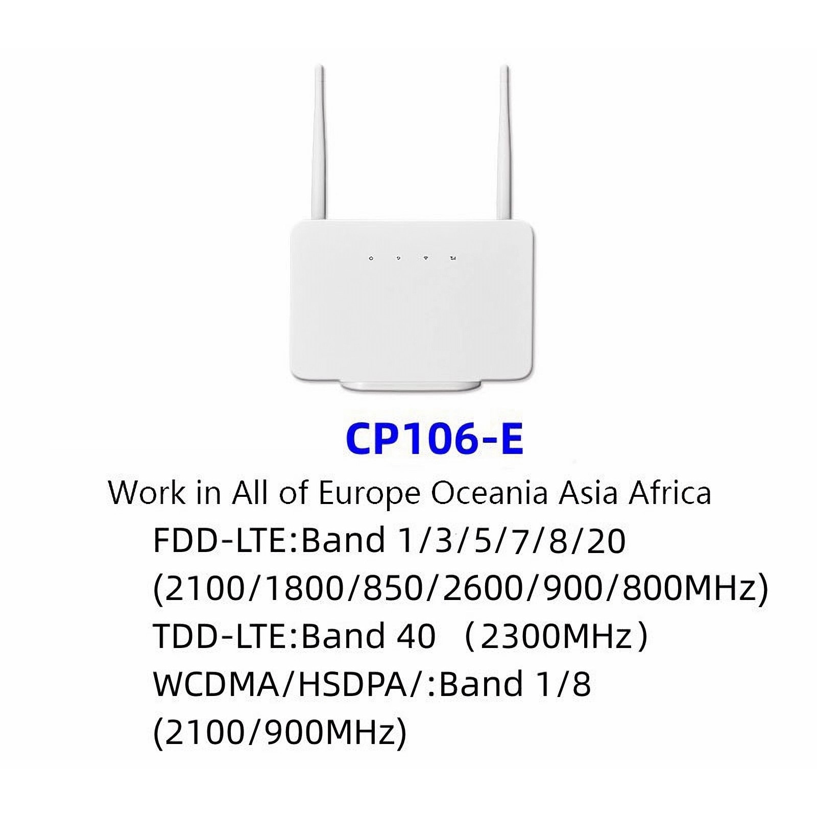 Router wireless, 2.4 GHz, 300 Mbps, slot SIM 4G, 2 antene, Alb - eMAG.ro