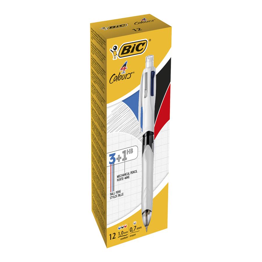 Pix cu radiera, Bic, Plastic, Multicolor - eMAG.ro