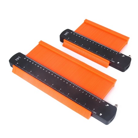 Instrument de masurare a conturului si unghiului, 25 cm, Portocaliu ...