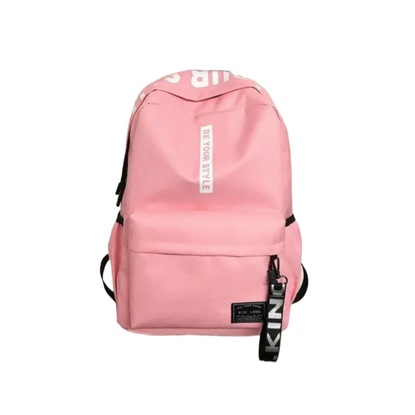 Ghiozdan, 2 Compartimente, 30 x 42 x 19 cm Roz - eMAG.ro