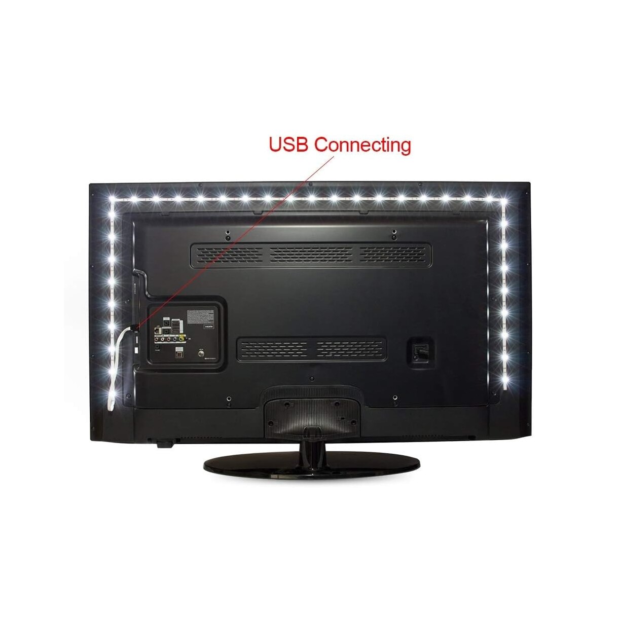 Banda led USB, decor lumini, 5V, AT PERFORMANCE®, 5m, leduri RGB ...