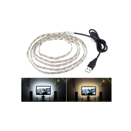 Banda led USB, decor lumini, 5V, AT PERFORMANCE®, 5m, leduri RGB ...