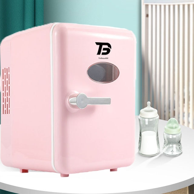 Mini frigider portabil, Tebnaild, 4L, Functie racire/incalzire, 27.5x25 ...