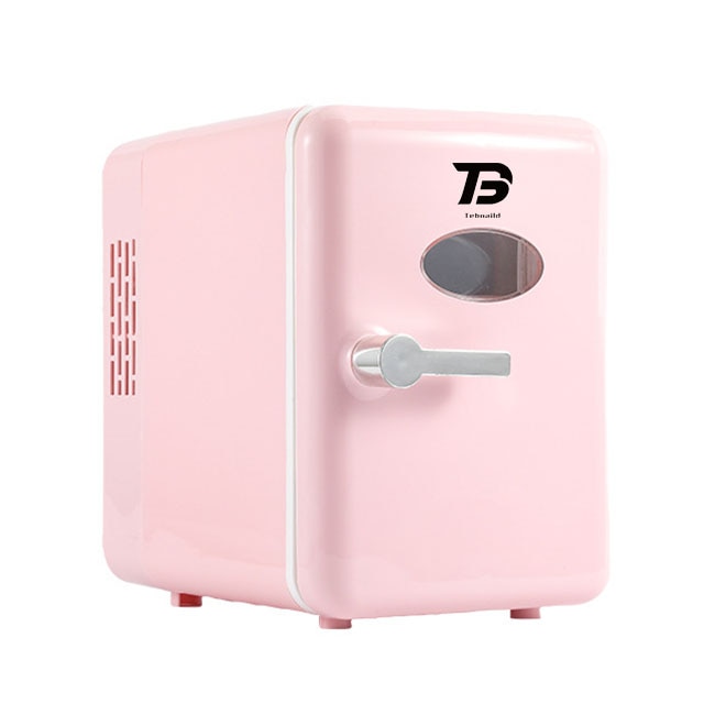 Mini frigider portabil, Tebnaild, 4L, Functie racire/incalzire, 27.5x25 ...