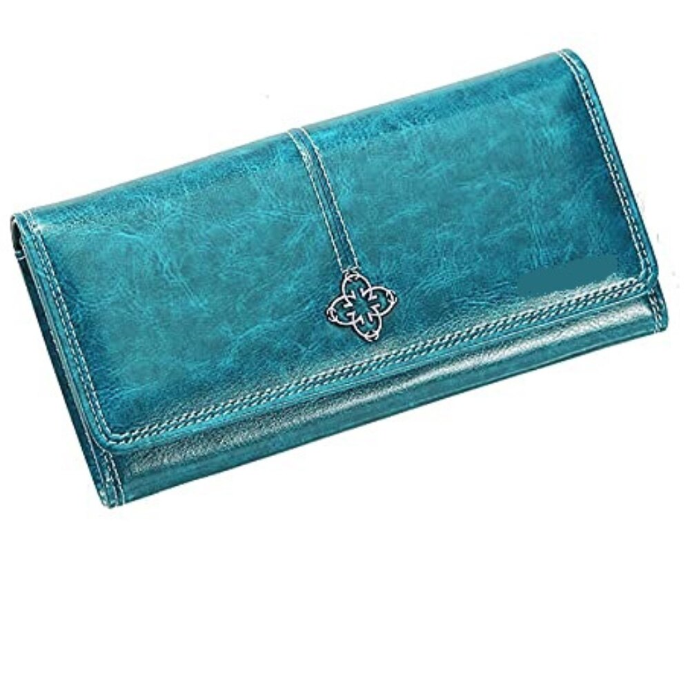 Portofel dama piele, BLEKSY, retro si elegant, inchidere magnetica ...