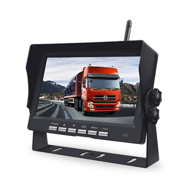 Kit monitorizare si supraveghere cu alimentare la 12v – 24v, monitor 7 ...