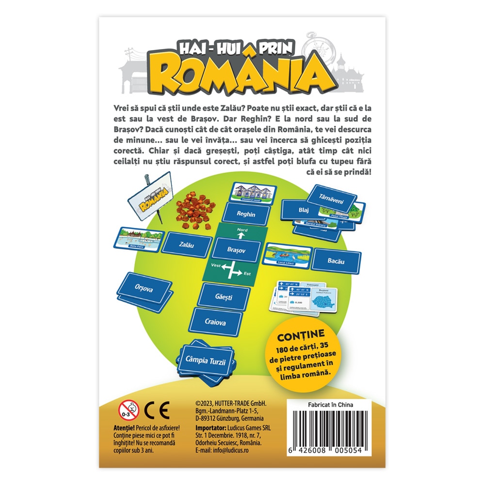 Joc Hai Hui prin Romania, lb. romana - eMAG.ro