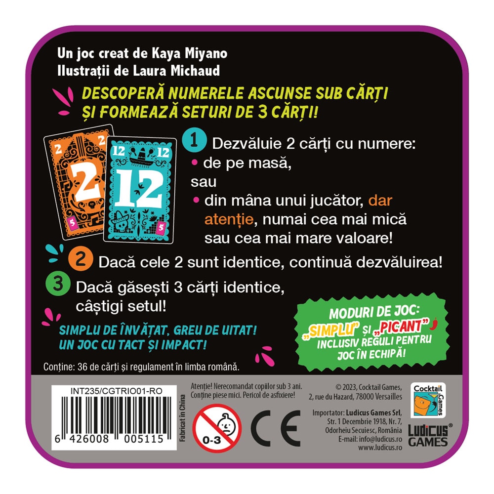 Joc Trio, lb. romana - eMAG.ro