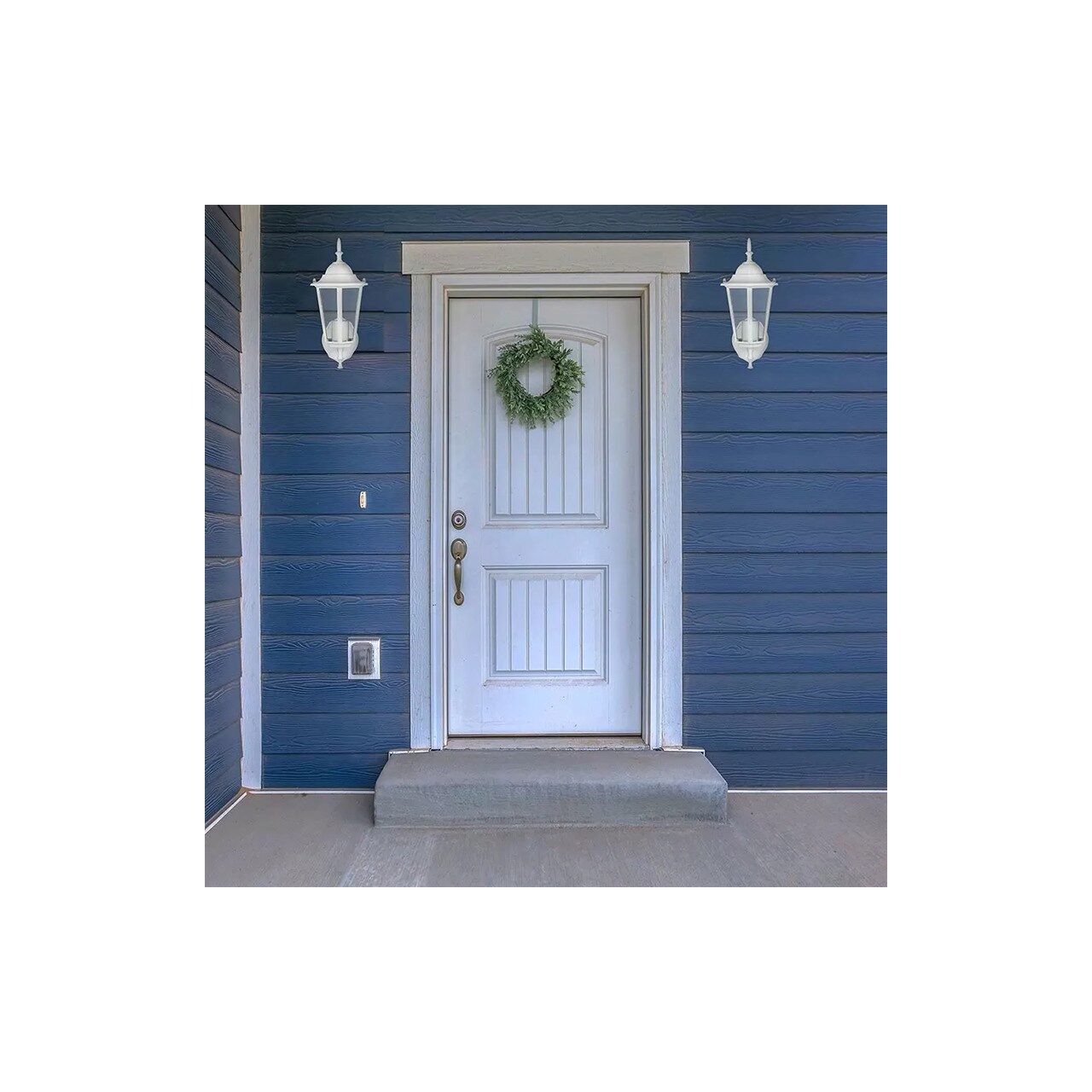 Felinar pentru perete cu senzor de miscare, Fara bec, E27, Aluminiu si ...