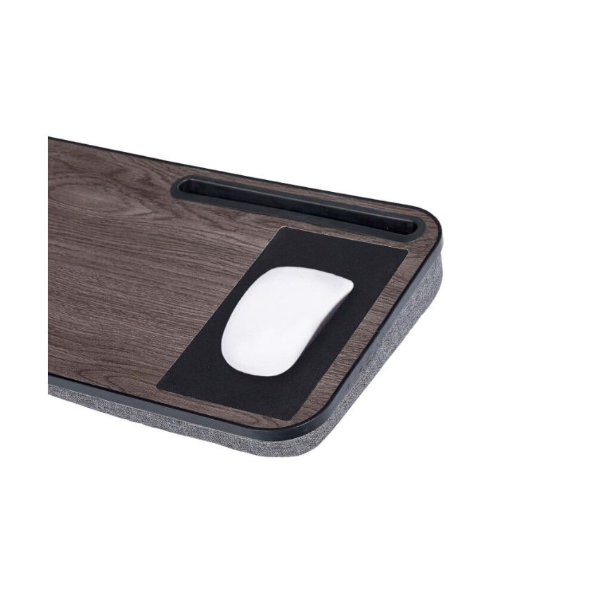 Masuta laptop stand JRH, multifunctionala, blat MDF, mouse pad, suport ...