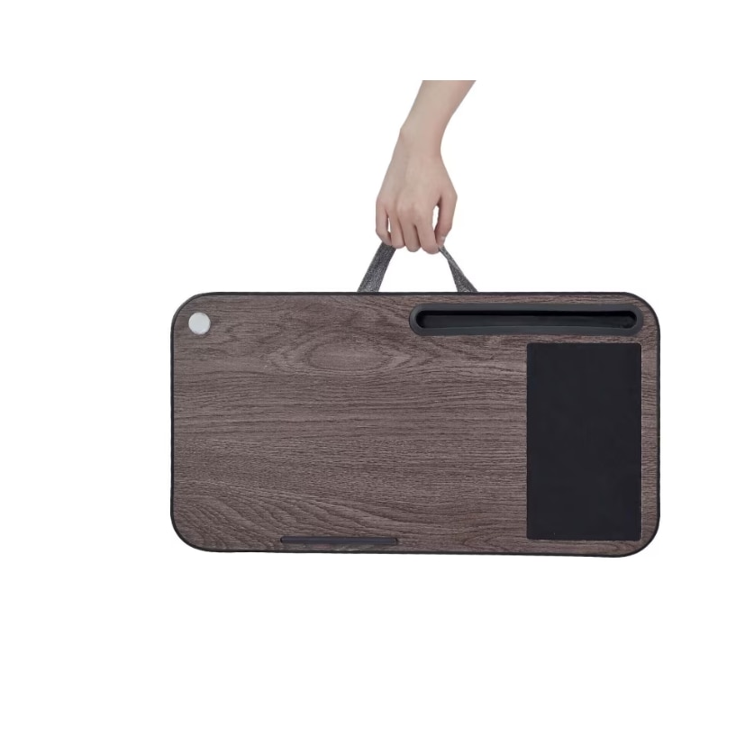 Masuta laptop stand JRH, multifunctionala, blat MDF, mouse pad, suport ...