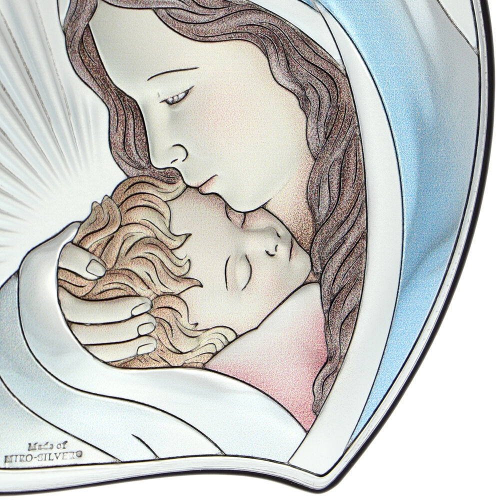 Iconita inima Fecioara Maria color 11cm - eMAG.ro