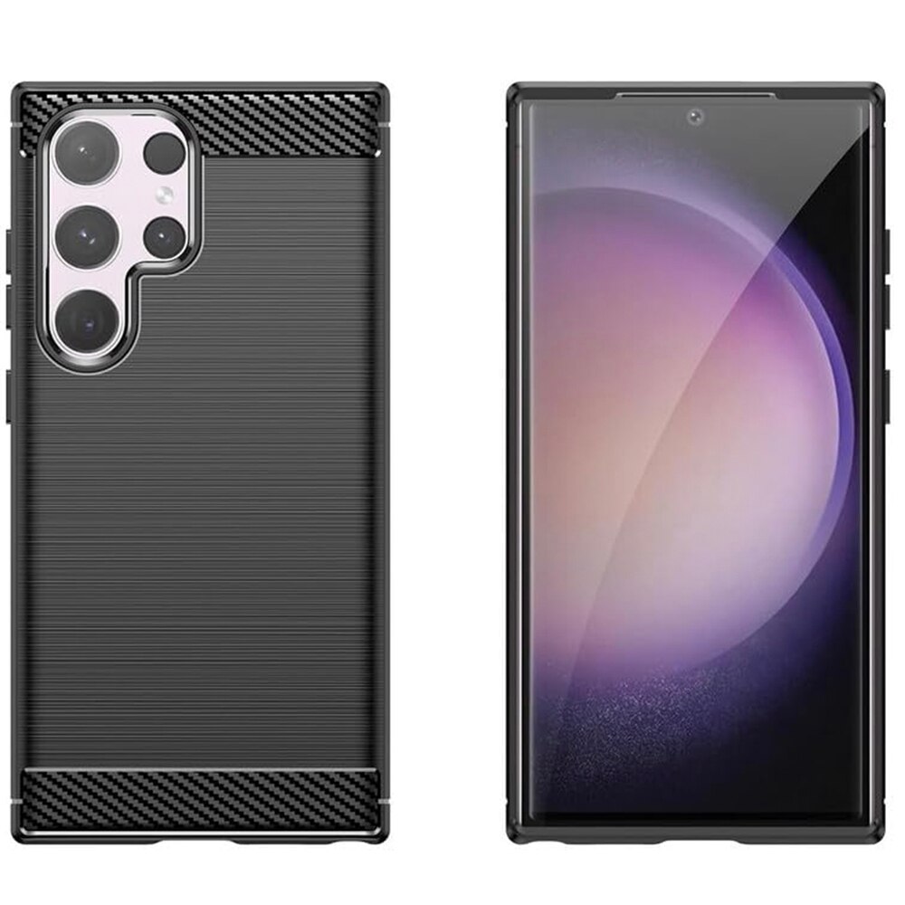 Калъф за Samsung Galaxy S24 Ultra TPU Commando Carbon Black - eMAG.bg