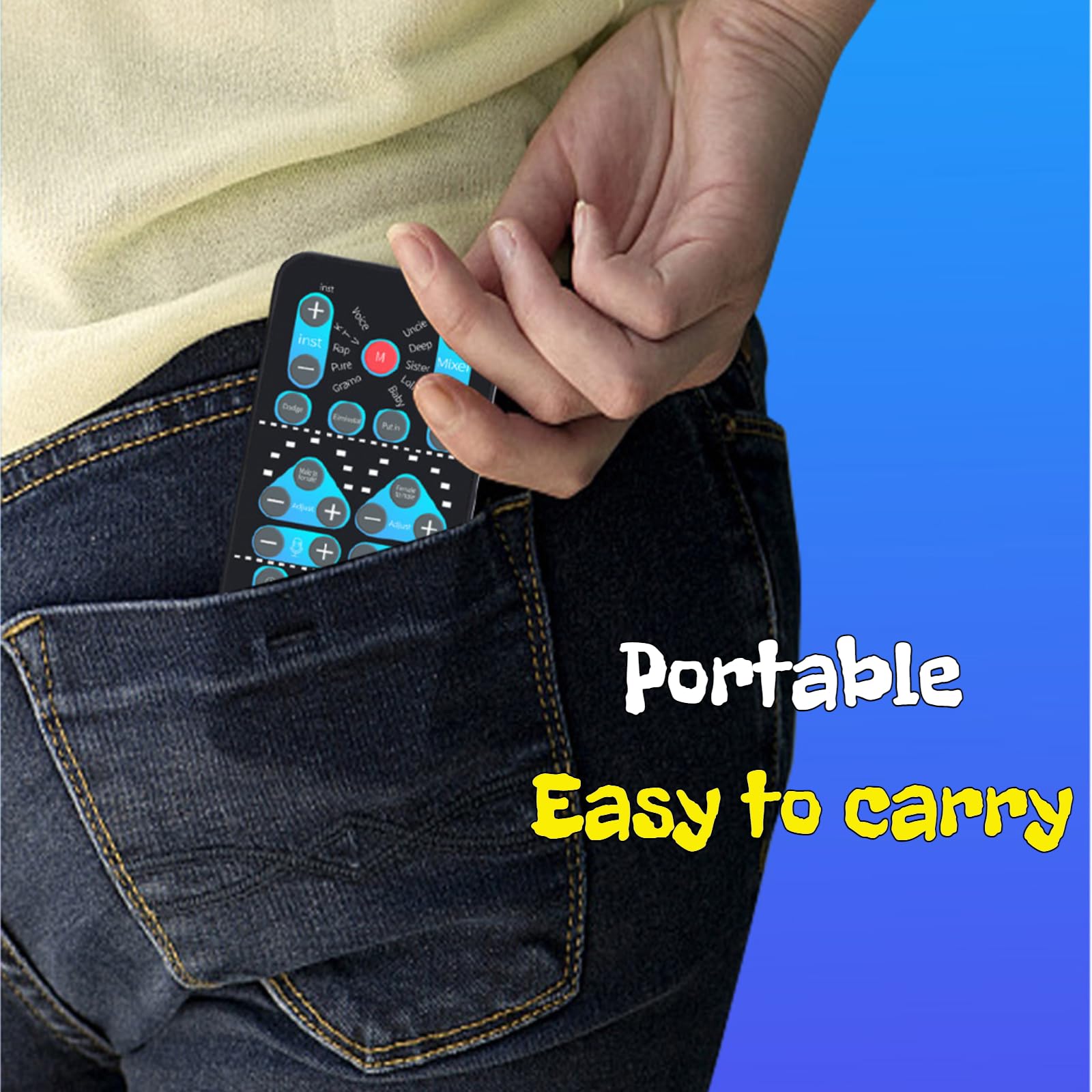 Mini hangváltó, WALALLA, 8 hangeffektus, fekete - eMAG.hu