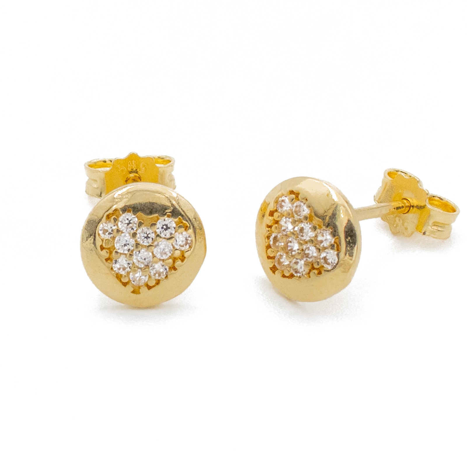 Cercei Banut cu Inima Aur 14k - eMAG.ro