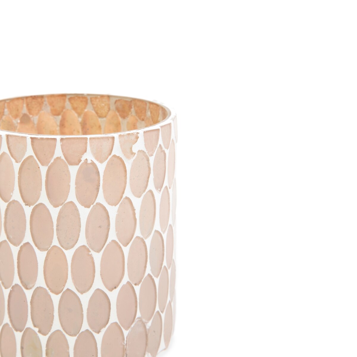 Felinar TESSELI cu mozaic roz 9x8 cm HOMLA - eMAG.ro