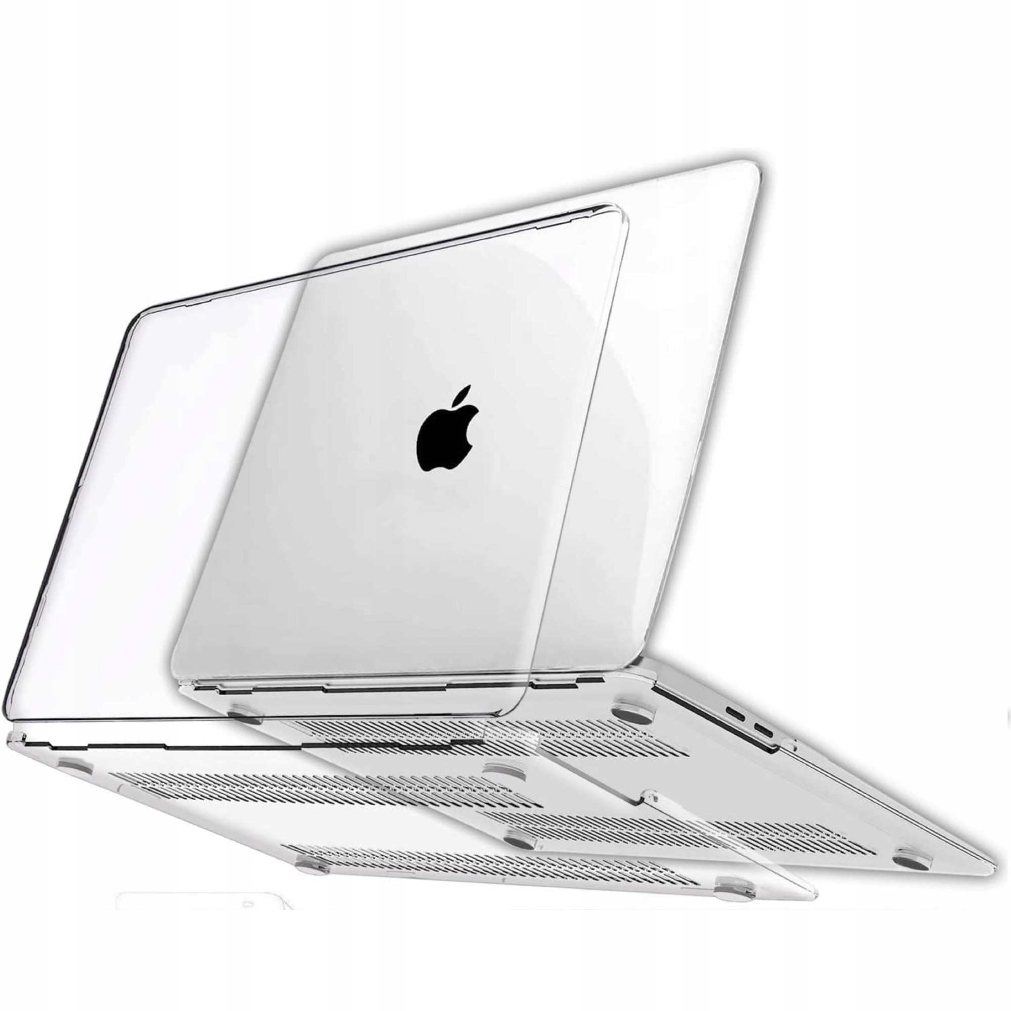 Husa laptop, 4TechGoods, Policarbonat, Pentru MacBook Air M2 13.6 inch ...