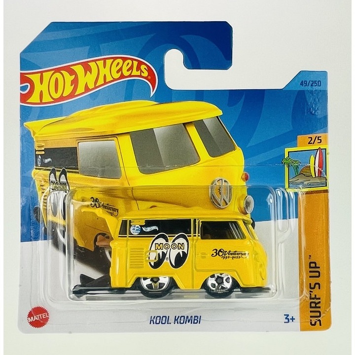 Метална кола Hot Wheels, VW Kool Kombi, Surf Up - Moon Eyes Collection ...