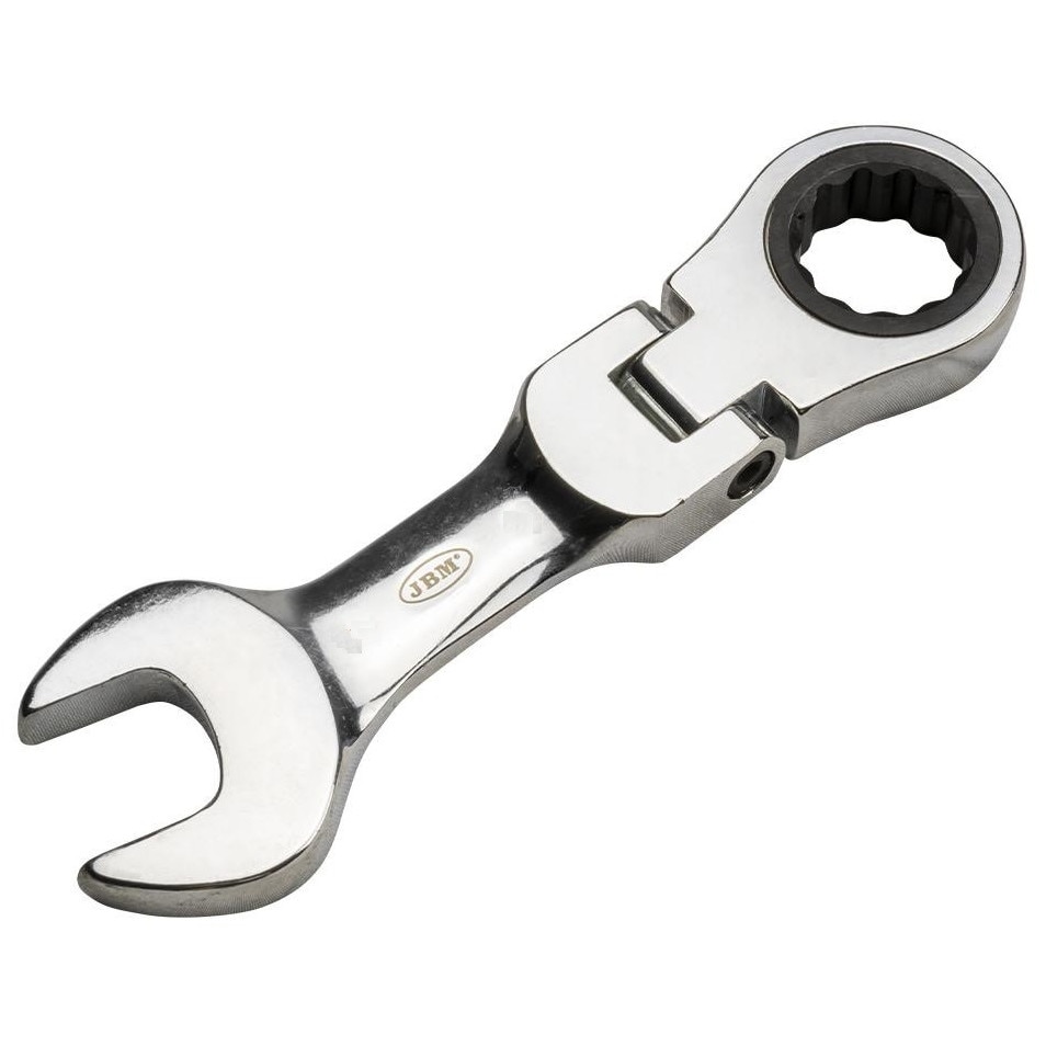 Cheie combinata articulata cu clichet JBM, scurta, deschidere cheie 8 ...