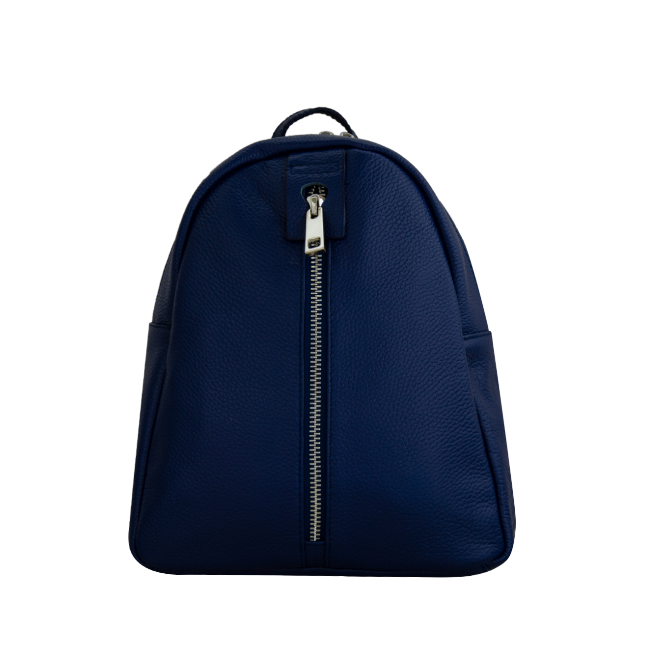 Rucsac de dama din piele naturala Eva Bags, Emily albastru, 25x30x11 ...