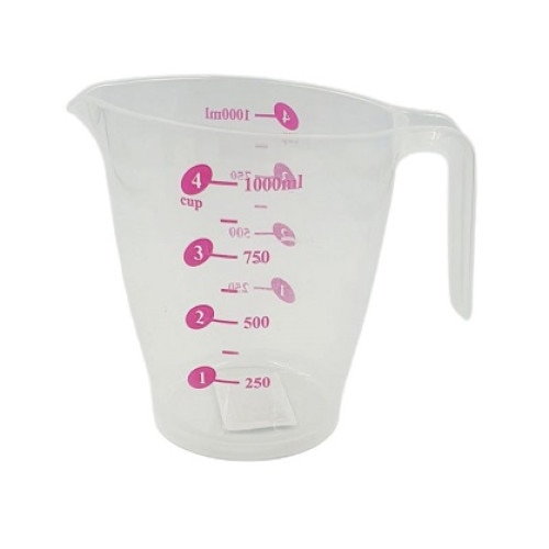 Cana plastic gradata 1000 ml, Clini - eMAG.ro