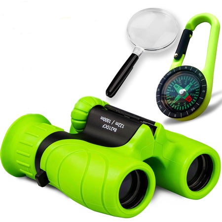 Binoclu pentru copii, Verde - eMAG.ro