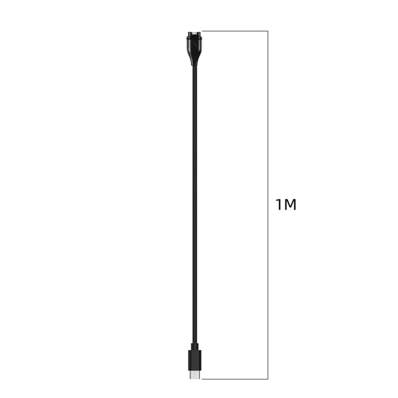 TGC2 кабел за зареждане за часовник, съвместим с часовник Garmin, USB ...