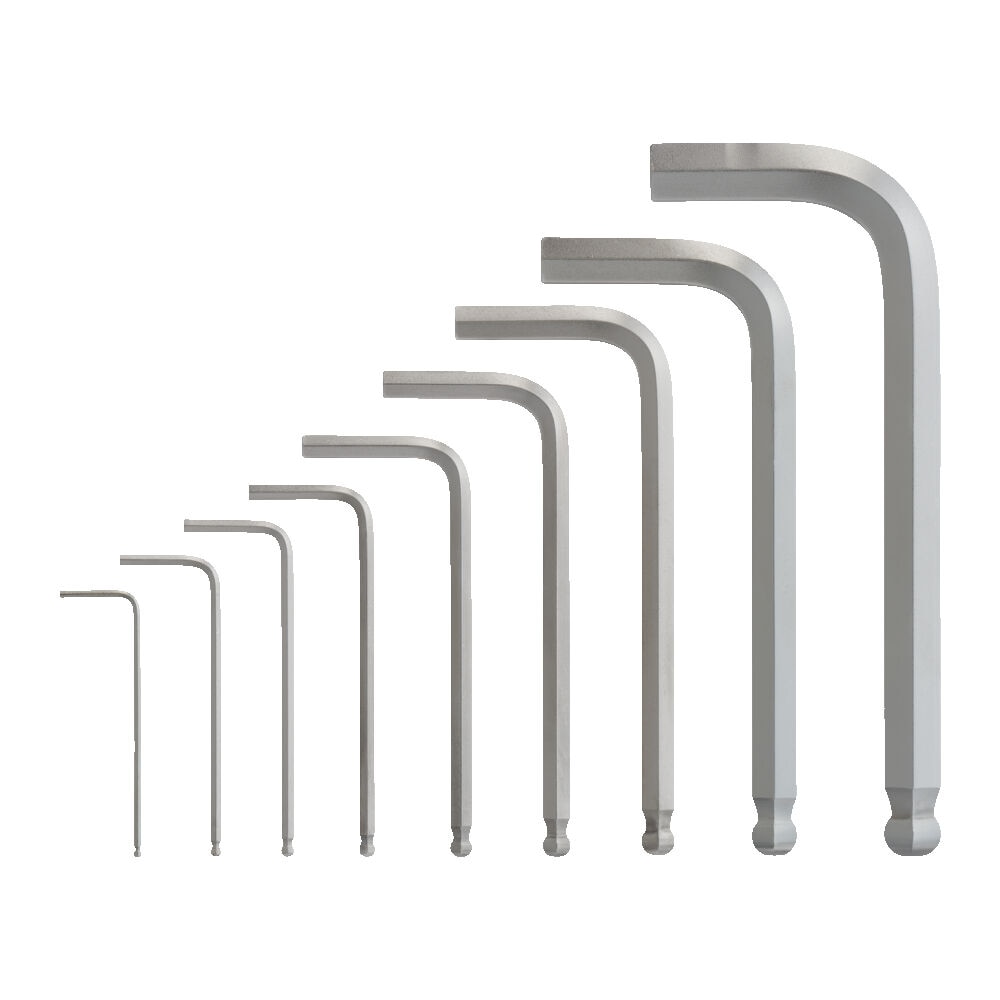 Set profesional 9 chei imbus hexagonale 1.5-10mm, scurte, Milwaukee ...