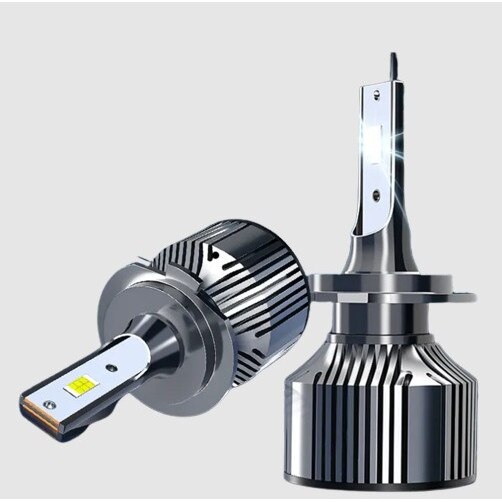 Set 2 becuri LED H8 H9 H11 CARSHARK Canbus, 55W, lumina alb-rece, 40. ...