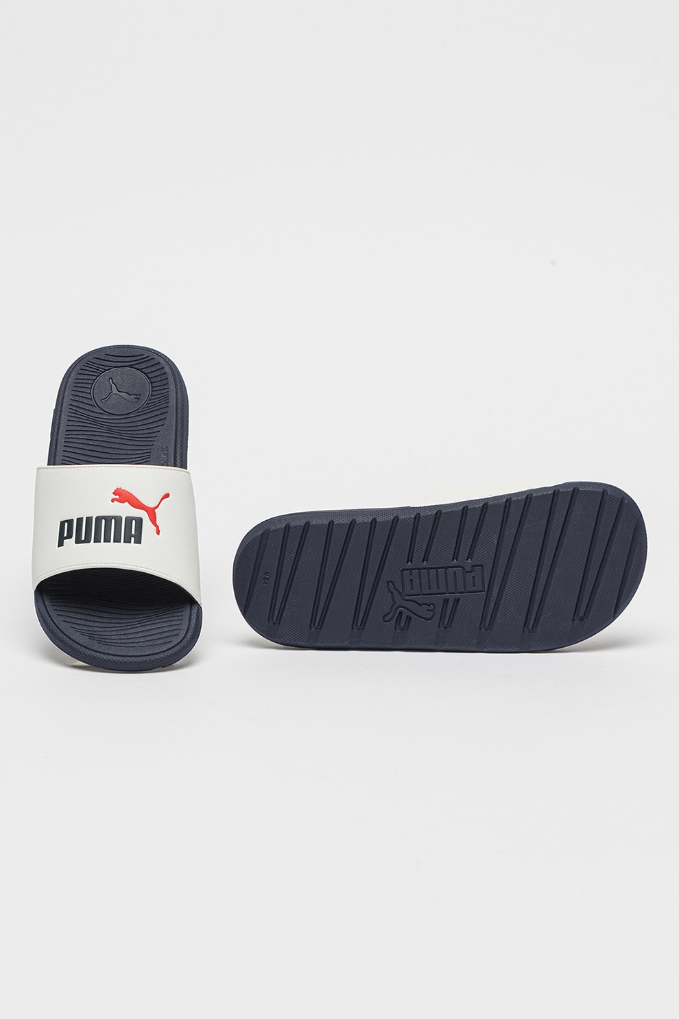 Puma, Papuci cu logo contrastant Cool Cat 2.0 - eMAG.ro