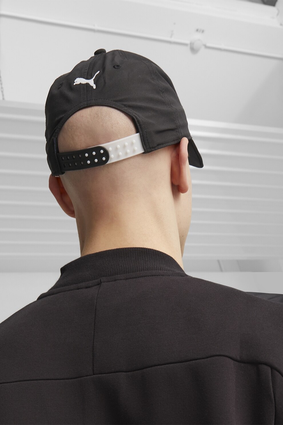 Puma, Sapca ajustabila BMW MMS, Negru, Alb - eMAG.ro