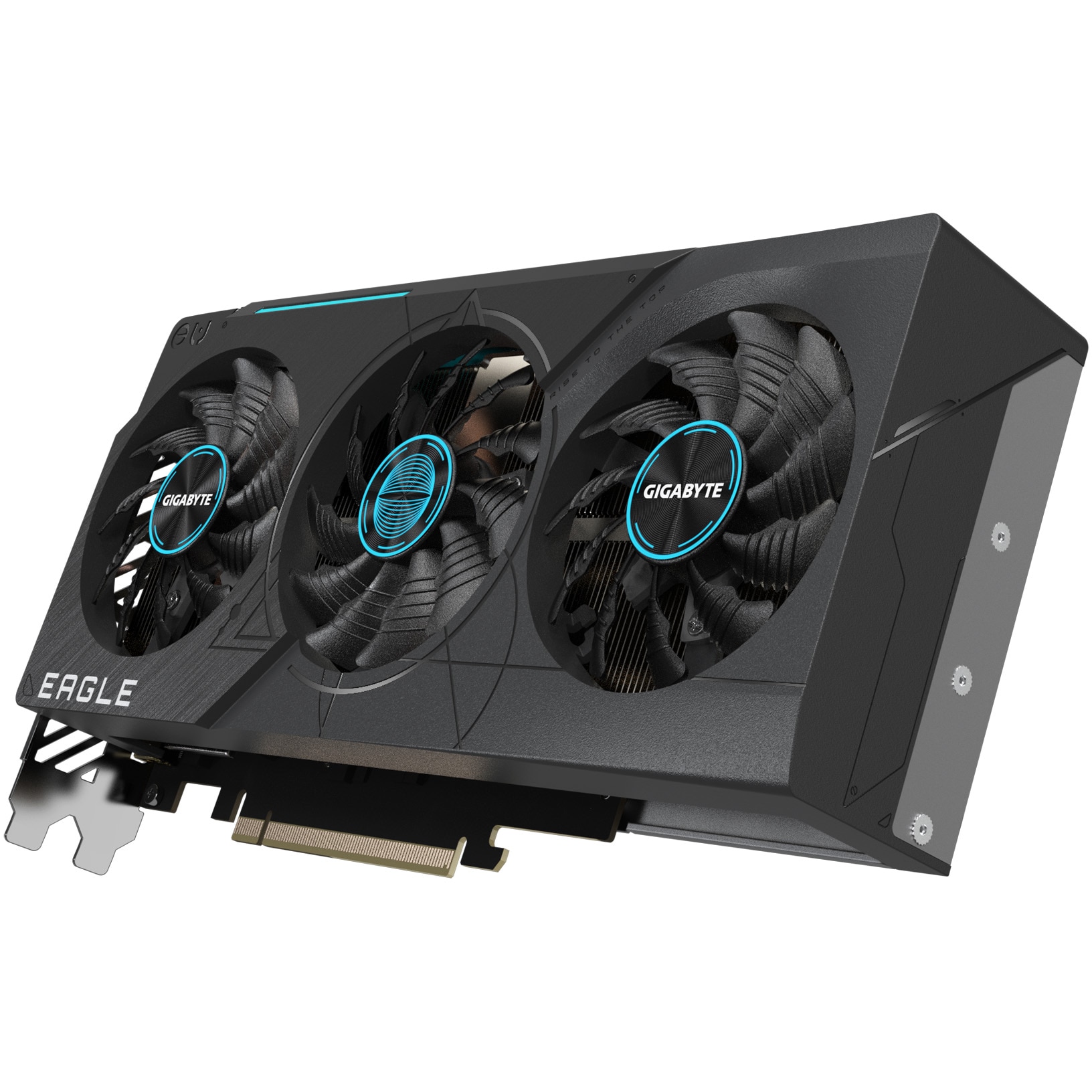 Placa video GIGABYTE GeForce RTX™ 4070 Super EAGLE OC, 12GB GDDR6X, 192 ...