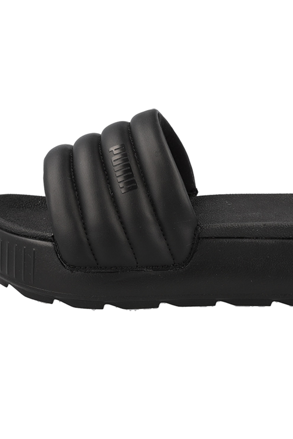 Puma, Papuci pufosi Karmen, Negru, 5 - eMAG.ro