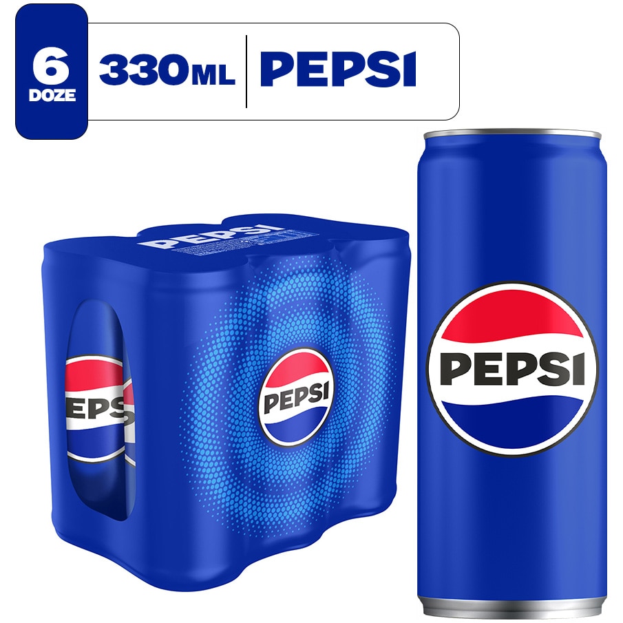 Pepsi Cola, Doza, 6x330ml - eMAG.ro