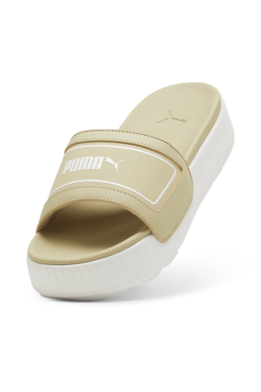 Puma, Papuci flatform Karmen, Bej, 7 - eMAG.ro