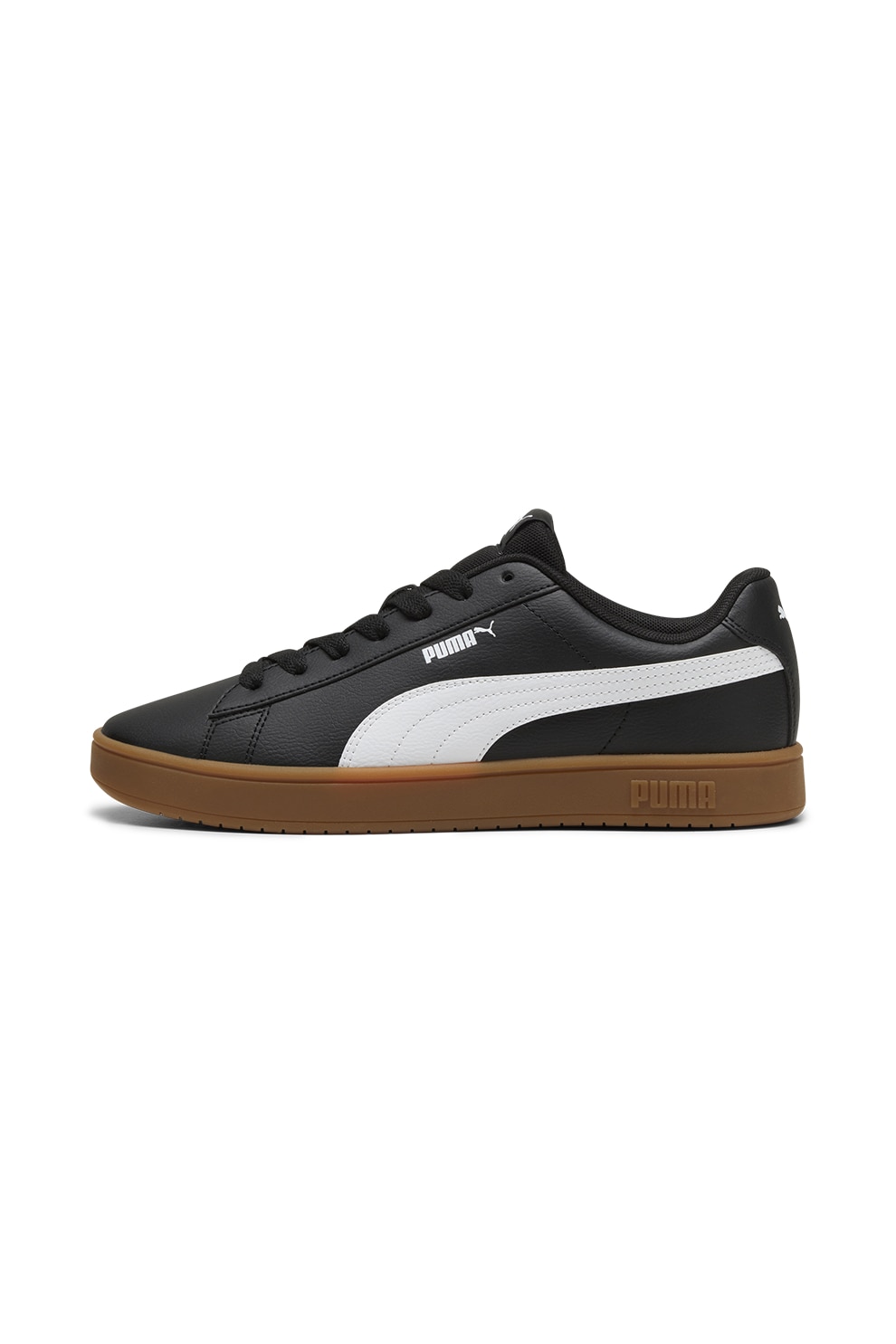 Puma, Pantofi sport unisex de piele ecologica Rickie Classic, Alb ...