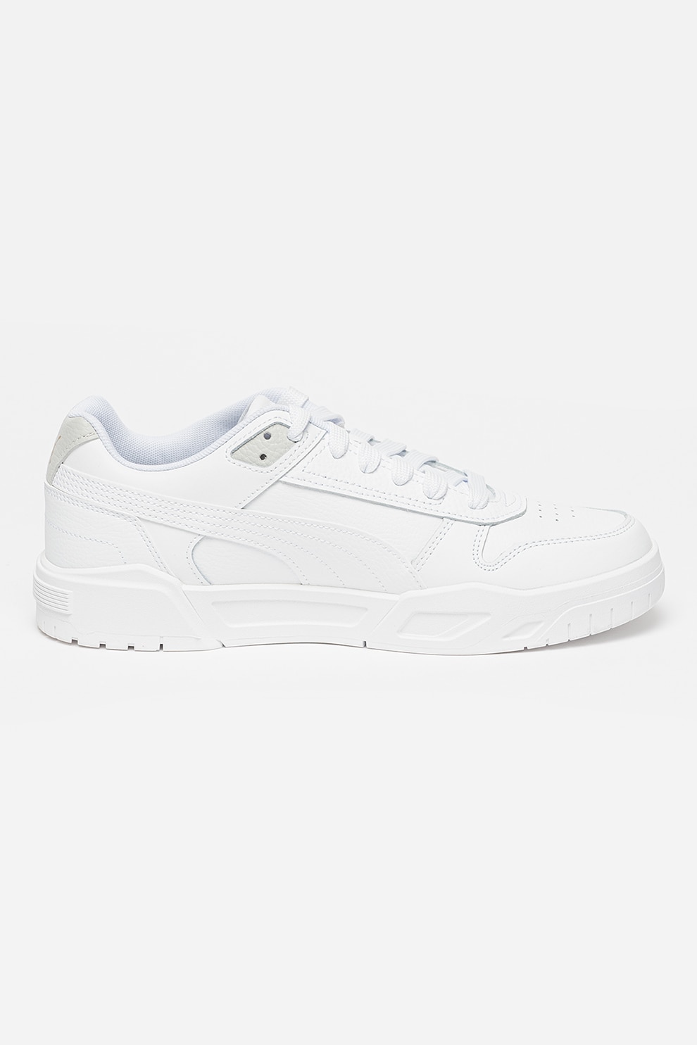 Puma, Tech Classic bőr és műbőr sneaker, Fehér, 8 - eMAG.hu