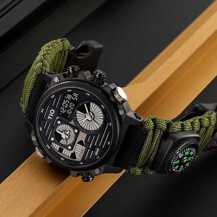 Ceas barbatesc de mana, Tio, Supravietuire, Cremene foc, Busola ...