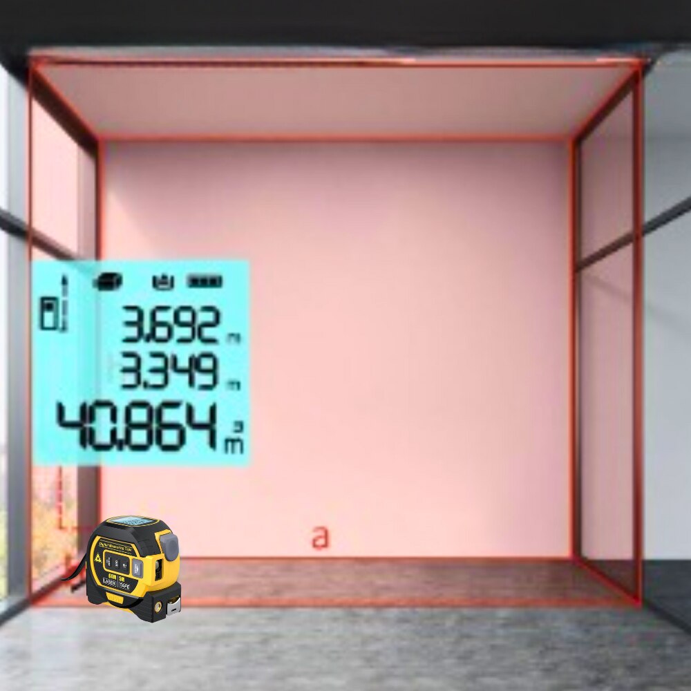 Ruleta digitala Equisst Smart 3 in 1 cu afisaj LCD, interior/exterior ...