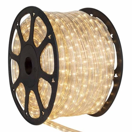 Furtun luminos cu Led Alb cald 100 m + controler - eMAG.ro