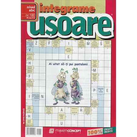 Integrame usoare 180 - nivel abc, editura Maxim - eMAG.ro