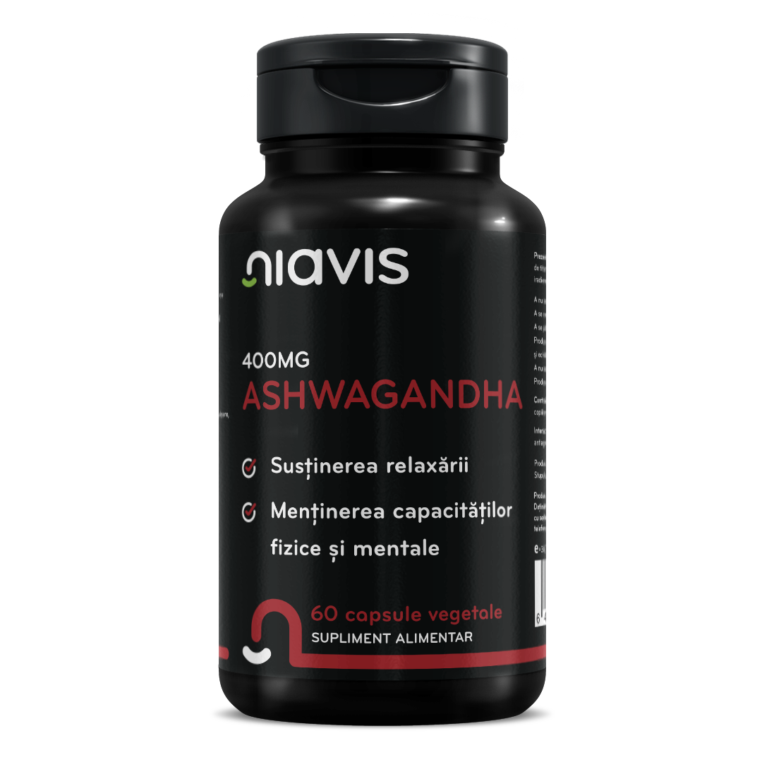 Ashwagandha, Niavis, 60 capsule - eMAG.ro