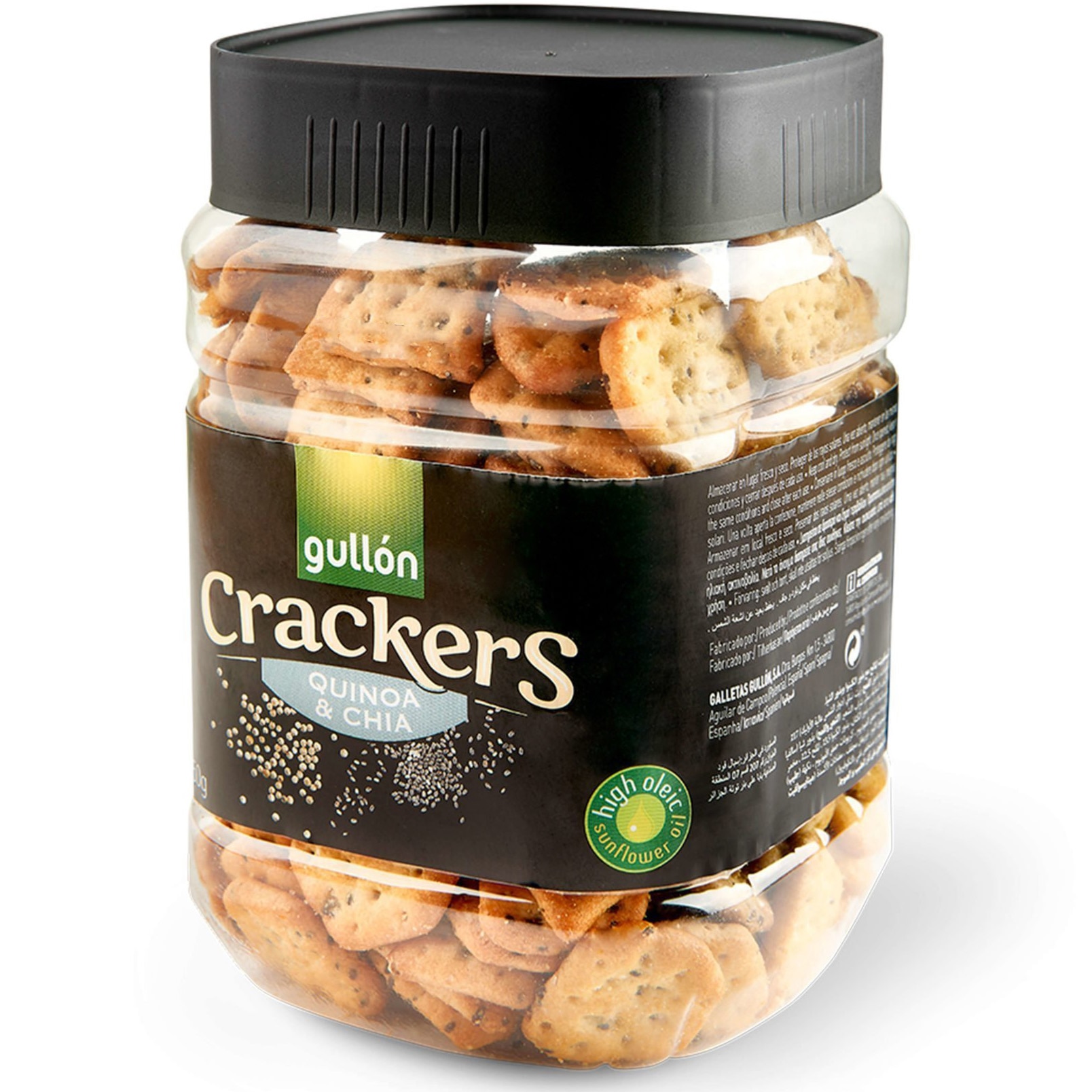 Crakers cu seminte de quinoa si chia, Gullon, 250g - eMAG.ro