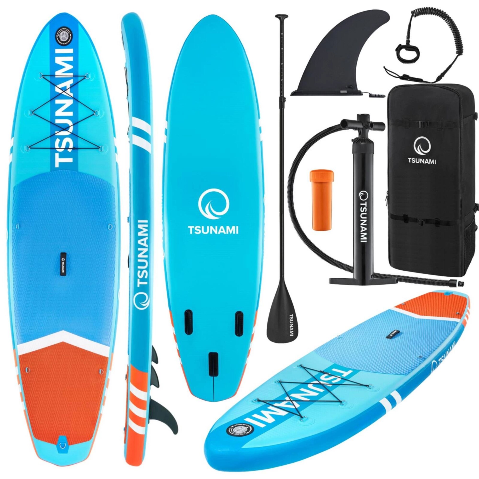 Set Paddle board, Tsunami, 320cm, T02 - eMAG.ro