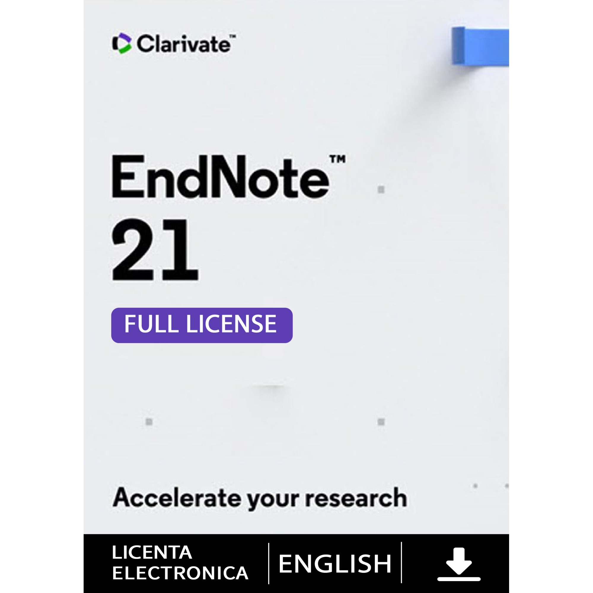 Licenta EndNote 21, MacOS/Windows, Perpetua, 1 Dispozitiv - eMAG.ro