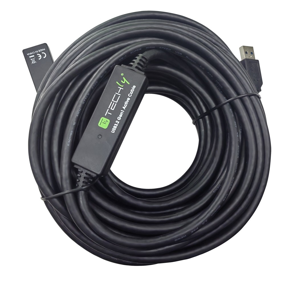 Cablu profesional, prelungitor USB 3.2 Gen1, 5M, activ, super speed, 5 ...