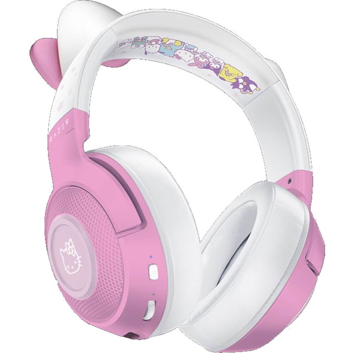 Casti gaming cu microfon Razer Kraken BT - Hello Kitty and Friends ...