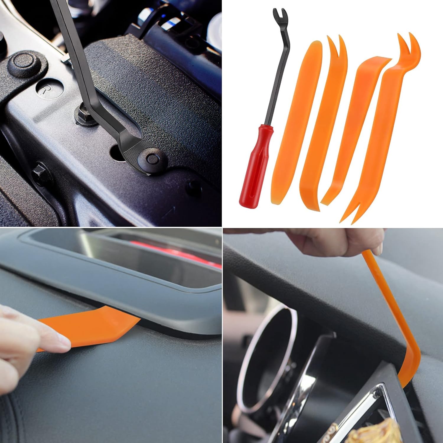 Set 190 clipsuri/cleme auto de fixare, Universale din plastic pentru ...